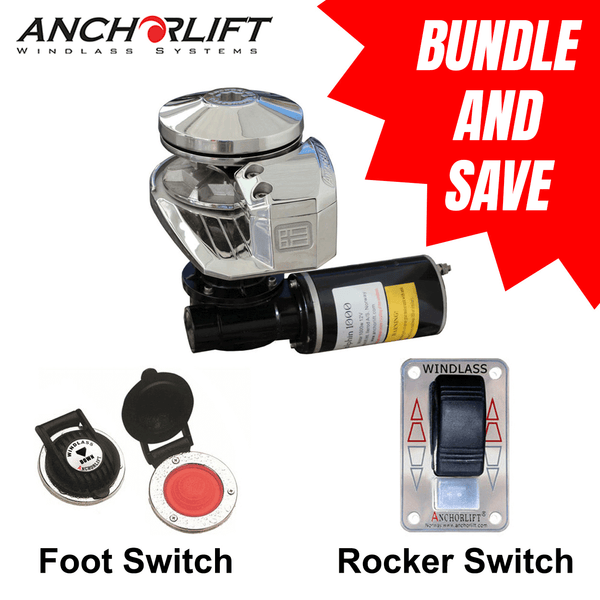 Anchorlift Barracuda Windlass and Switches Bundle – Anchoring.com
