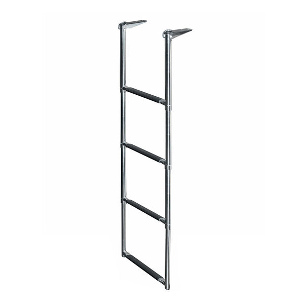 JIF Marine Stainless Steel Telescoping Transom Drop Ladder – Anchoring.com
