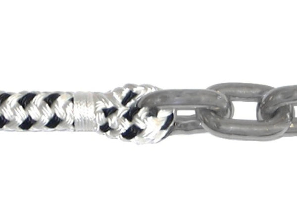 Anchorlift Double-Braided Windlass Rope and Galvanized HT Chain (For ...